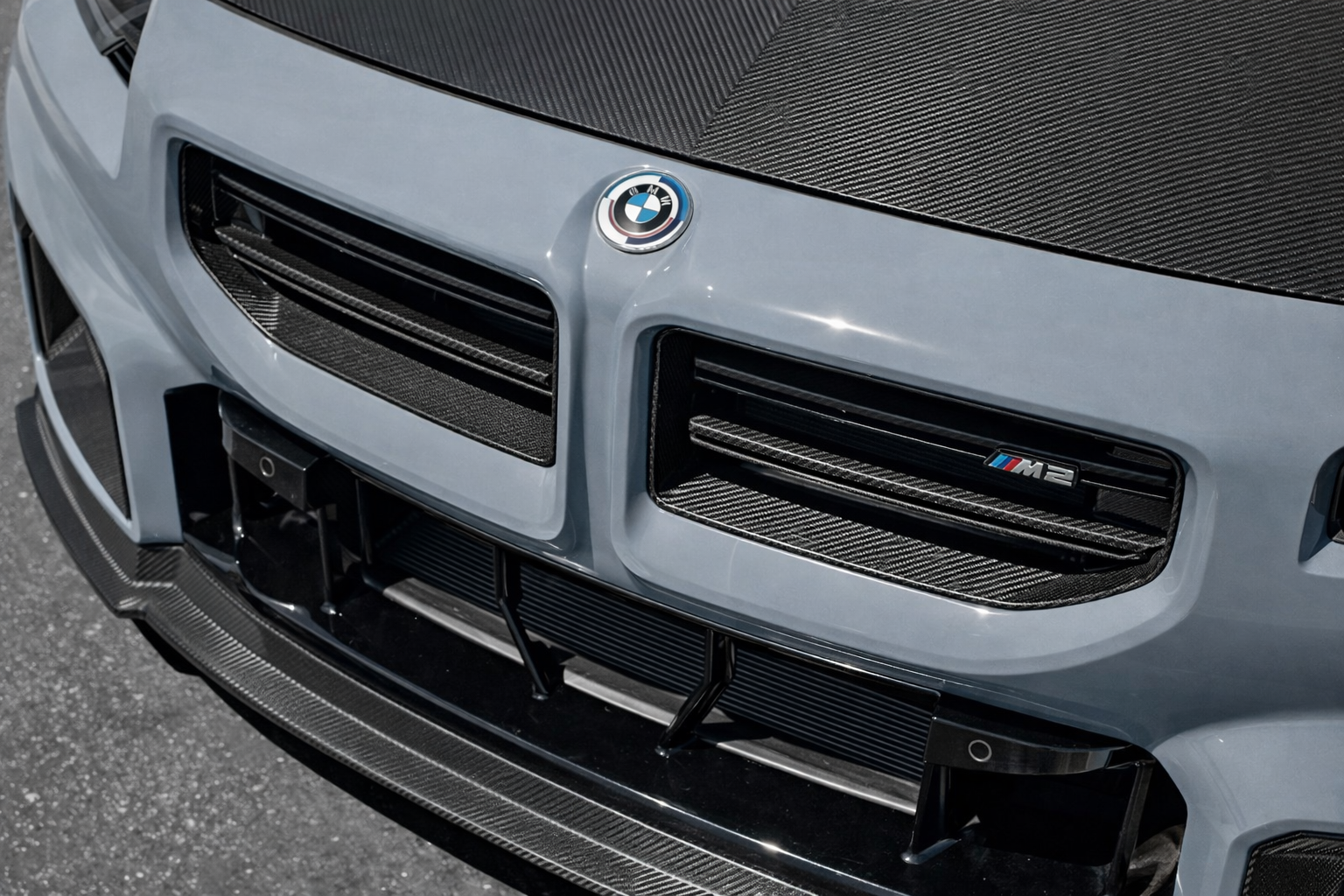 OEM G87 M2 Carbon One-Piece Front Grill – The LAB